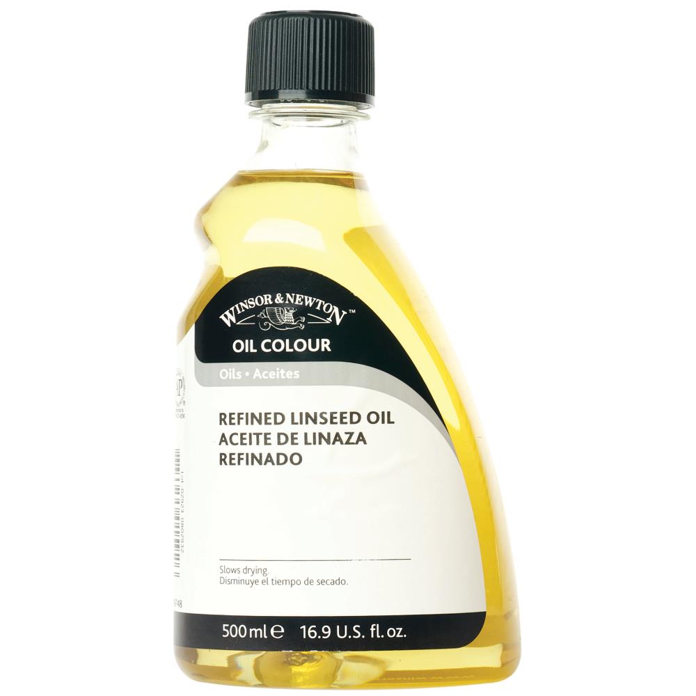 ♦Масло льняное рафинированное Winsor&Newton 500 мл W&N-3049748 - купить ...