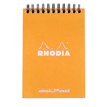 Блокнот в точку Rhodia "Classic" 10,5х14,8 см 80 л с микроперфорацией ...
