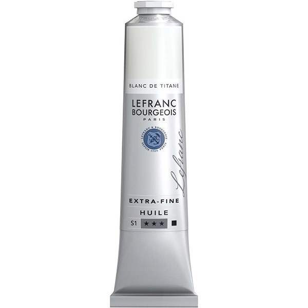 Масло Lefranc&Bourgeois "Extra Fine" 200 мл Белила титановые L&B-405155 ...